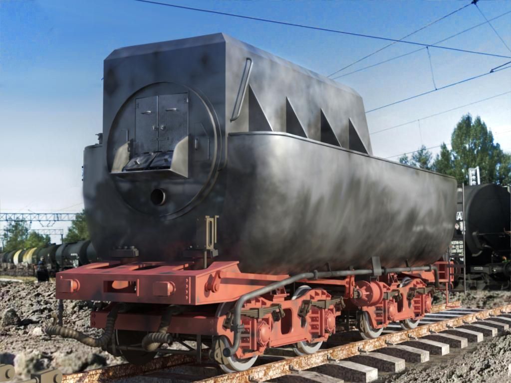 BR-52 Kriegslok Steam Locomotive Engine 3D Model MAX 3DS SKP | CGTrader.com