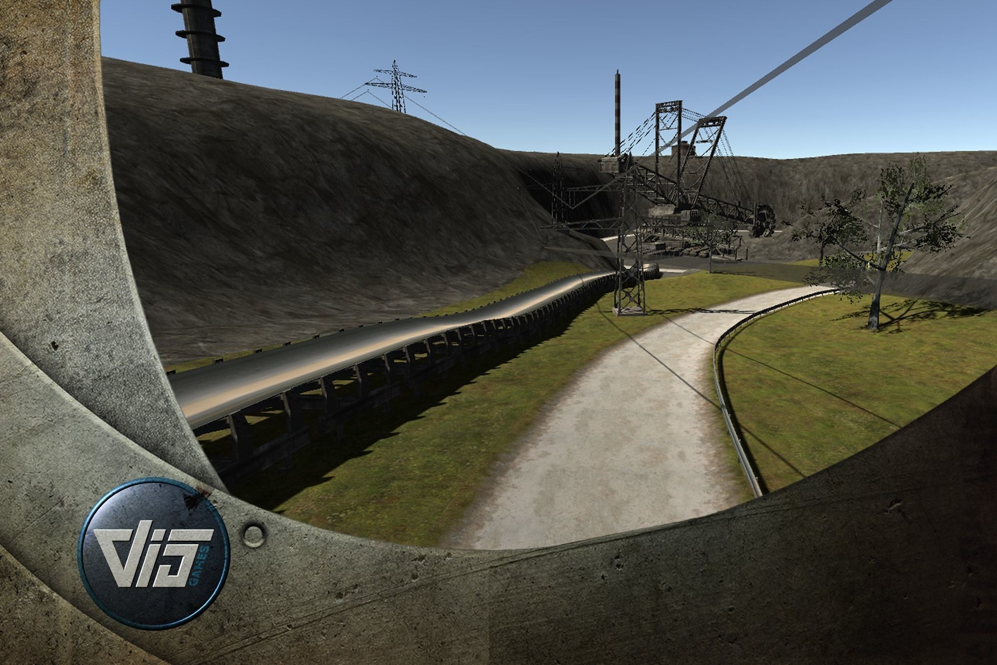 3D model Coal Mining Scene VR / AR / low-poly | CGTrader