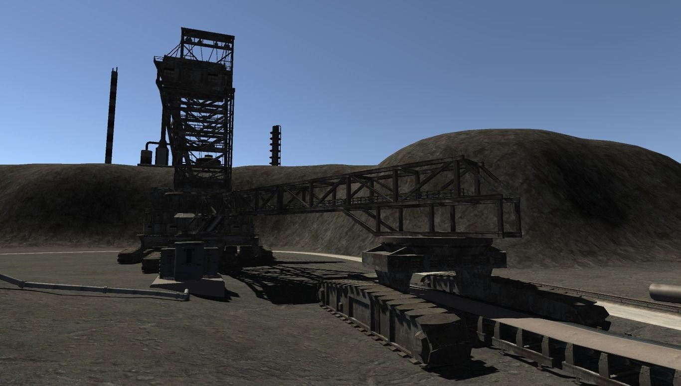 3D model Coal Mining Scene VR / AR / low-poly | CGTrader