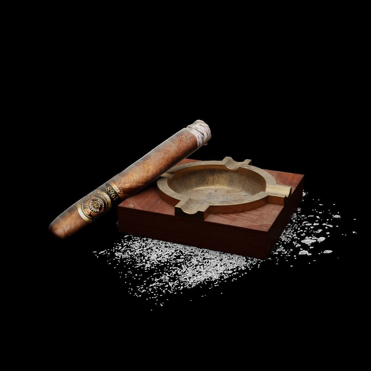 Cigar model 3D model | CGTrader