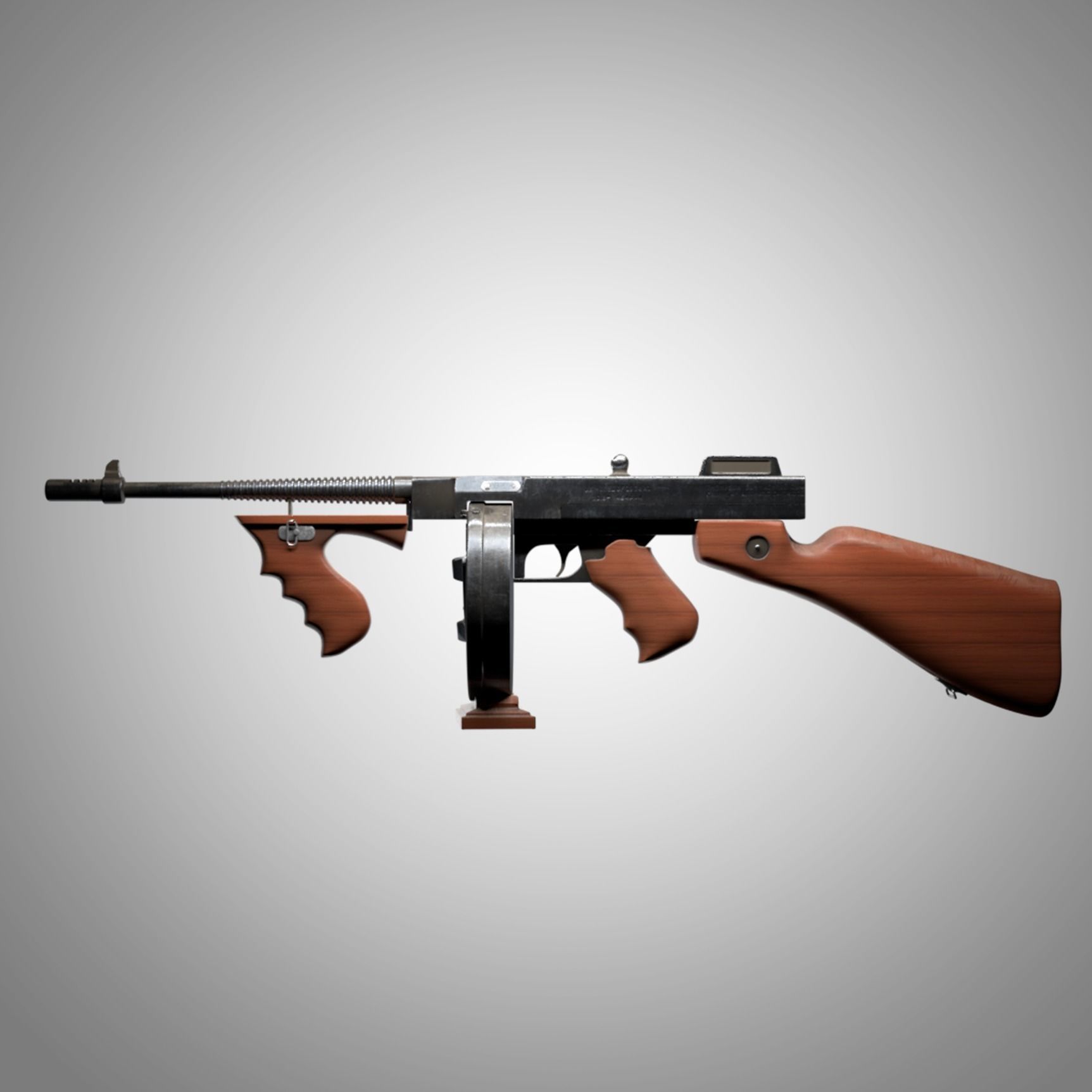 Tommy Gun 3D model | CGTrader