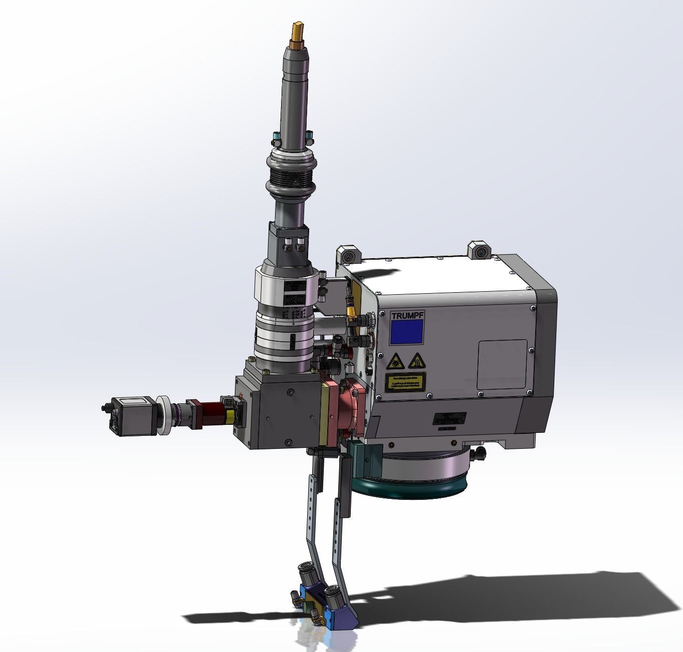 Z axis fine-turning laser module 3D model | CGTrader
