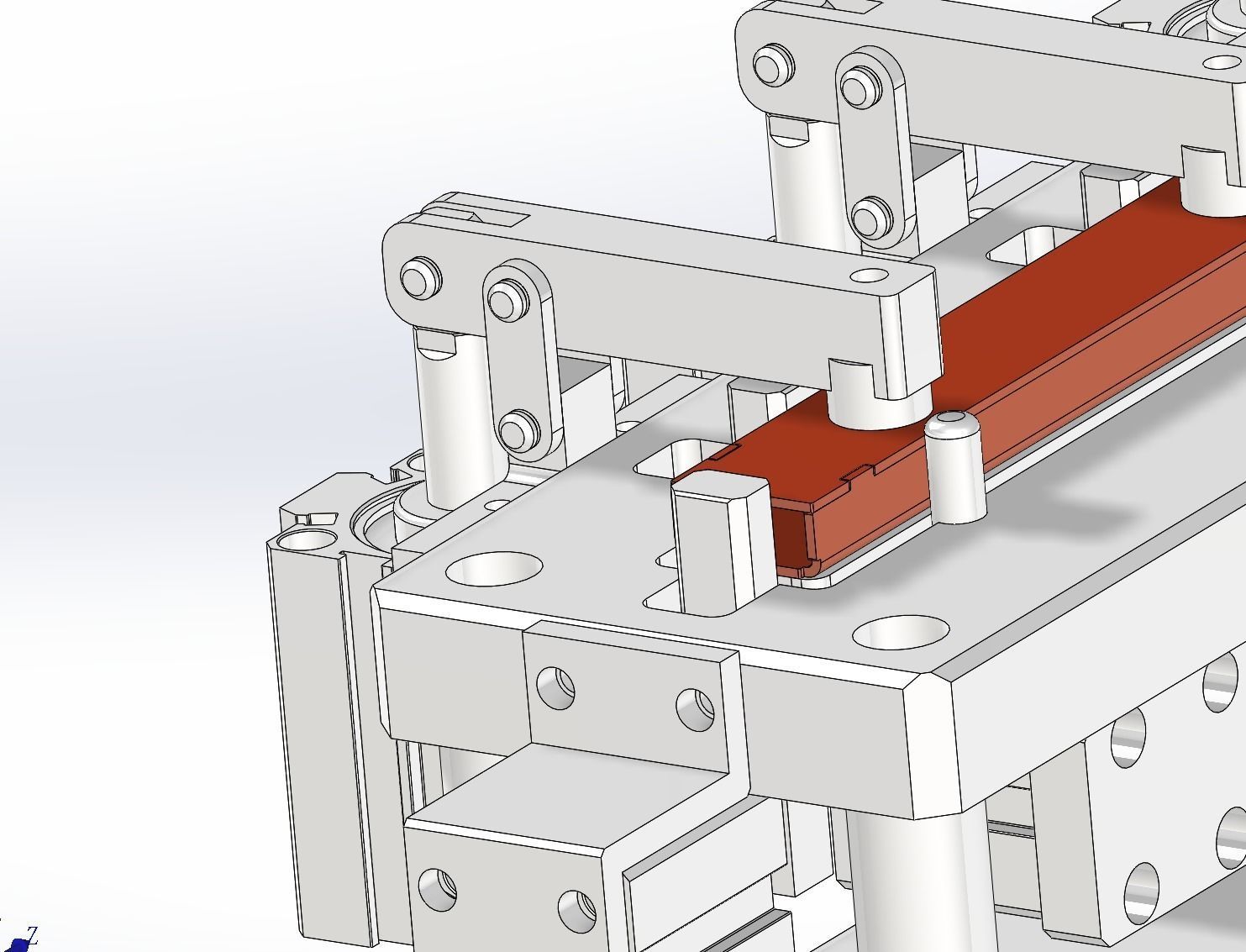 Hinge locating mechanism 3D model | CGTrader