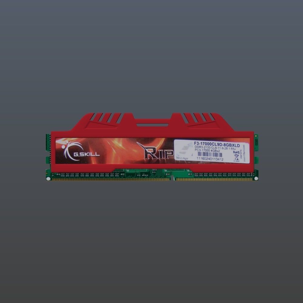 3D model PC Ram VR / AR / low-poly | CGTrader