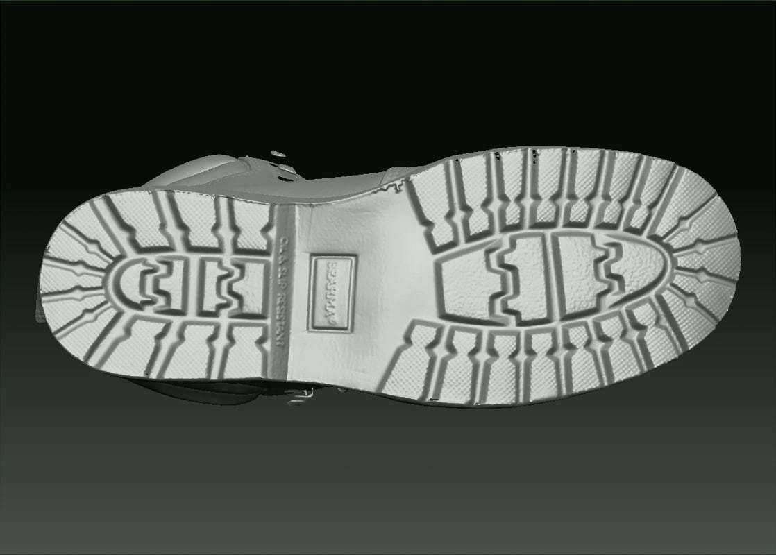Brahma Construction Boot 3D Scan 3D model | CGTrader