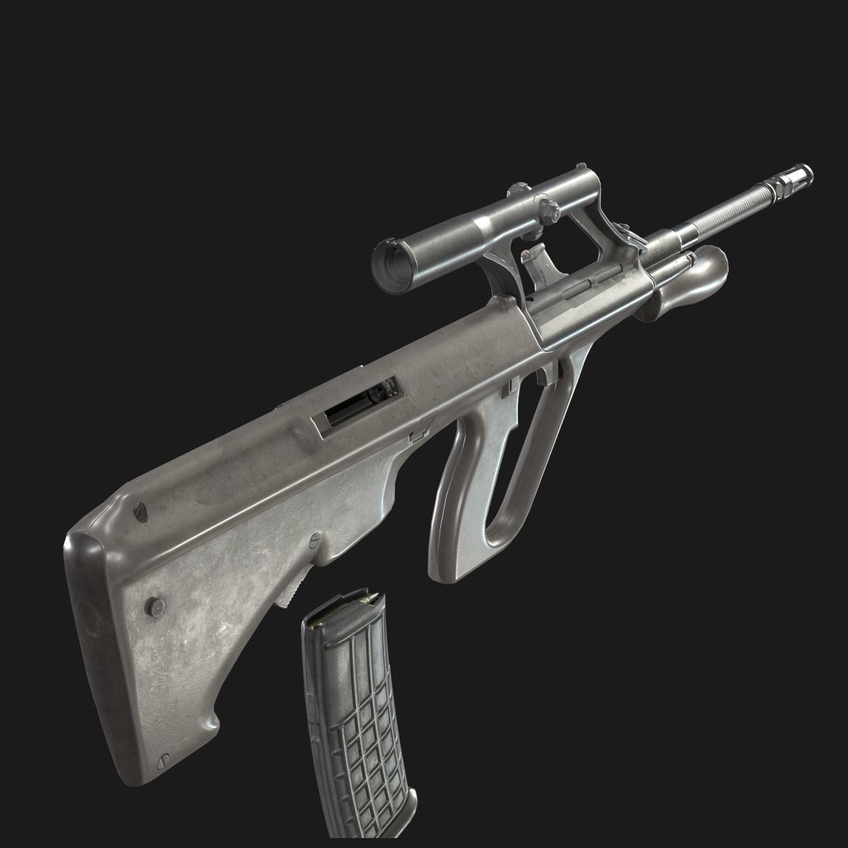 3D model AUG A1 Assault Rifle VR / AR / low-poly | CGTrader