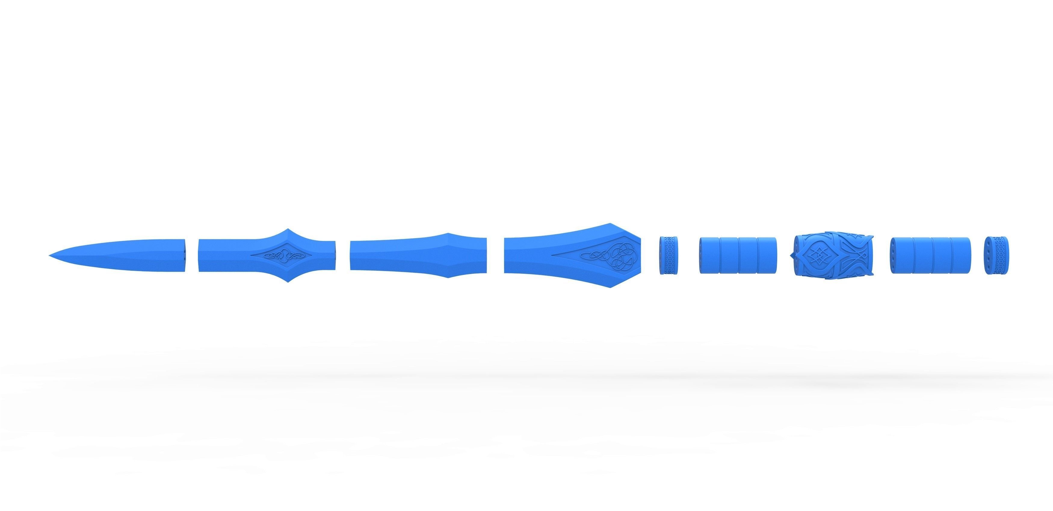 Sword of Lady Sif from movie Thor The Dark World 3D model | CGTrader