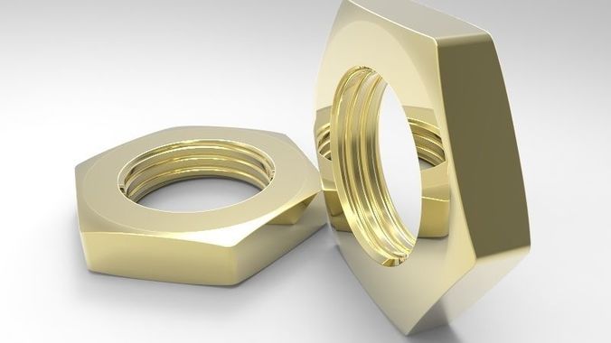 DADO - NUT 3D model | CGTrader