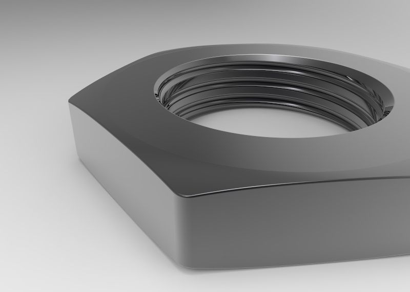 DADO - NUT 3D model | CGTrader