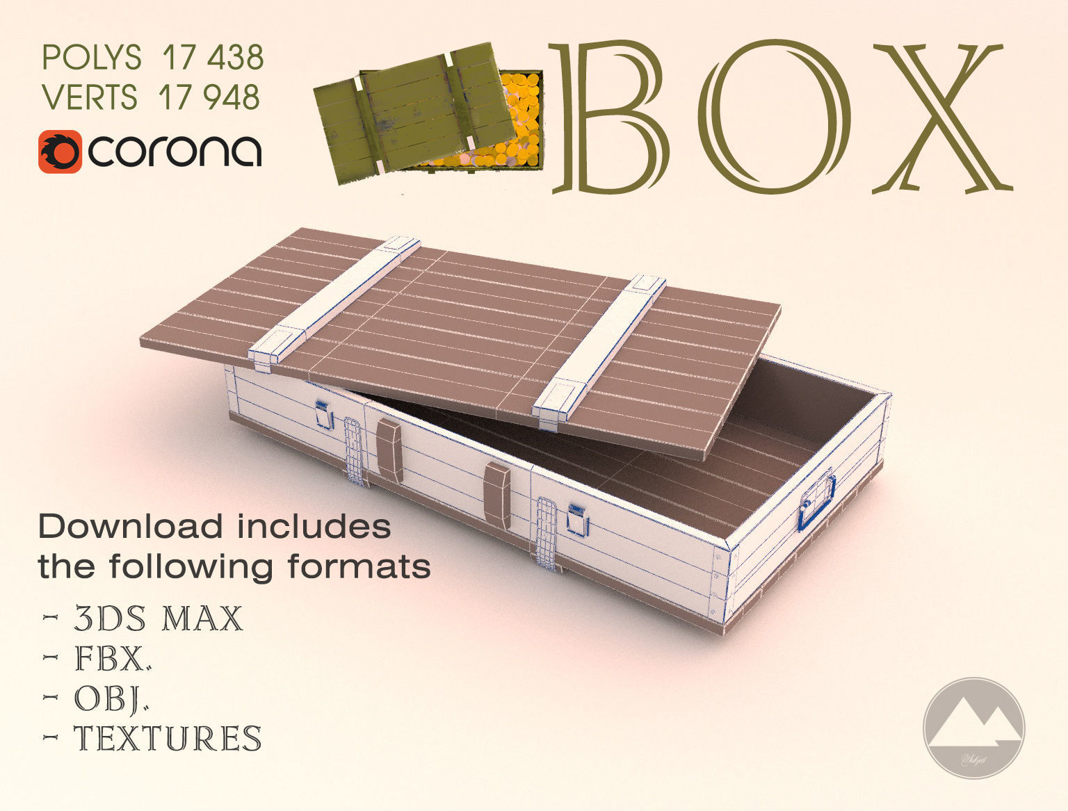 3D model BOX 3D model | CGTrader