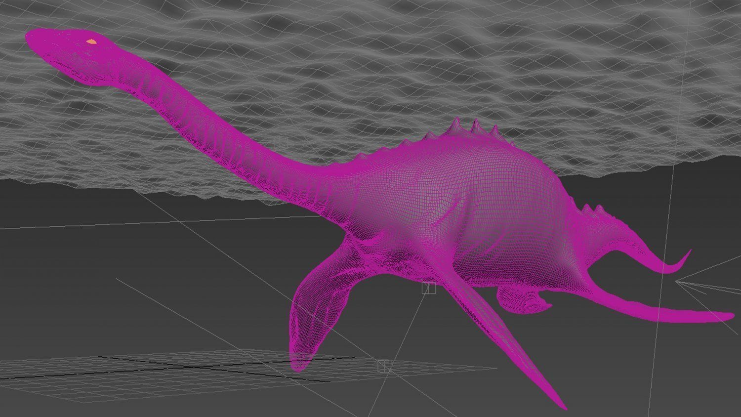 Loch Ness monster 3D model | CGTrader
