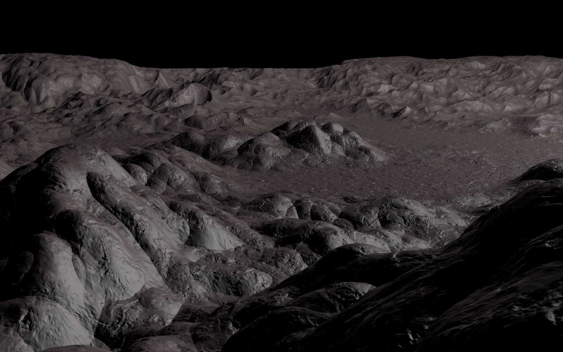 Alien Planet Landscape free VR / AR / low-poly 3D model | CGTrader