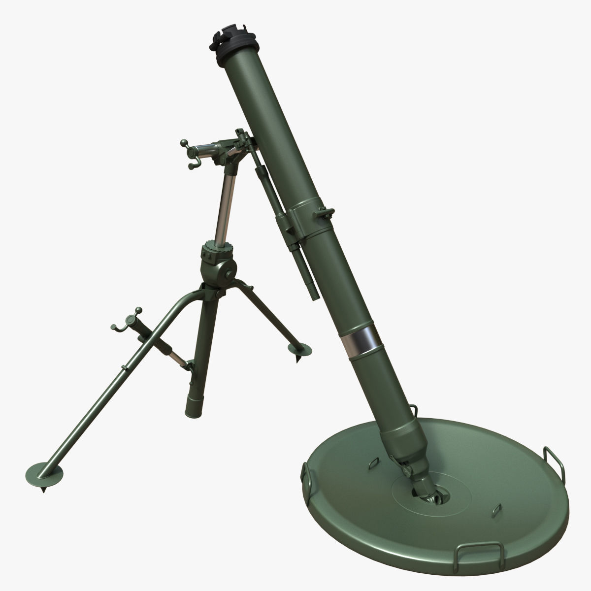 Mortar 2B11 3D model | CGTrader