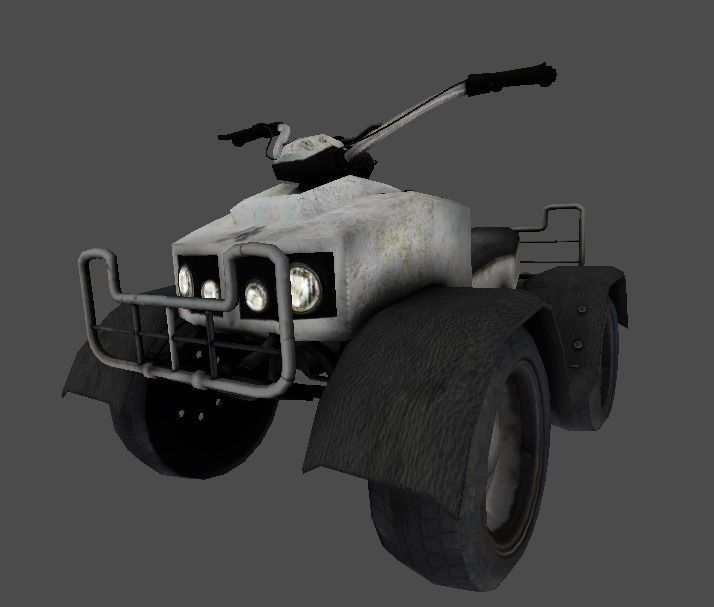 3D model Quad Bike VR / AR / low-poly | CGTrader