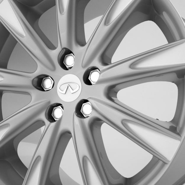 Infiniti rims 3D model | CGTrader