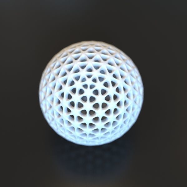 Geometry Globe 3D model 3D printable | CGTrader