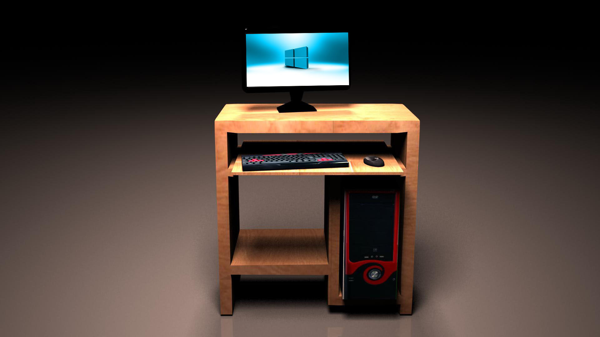 Desktop pc 3D print model | CGTrader