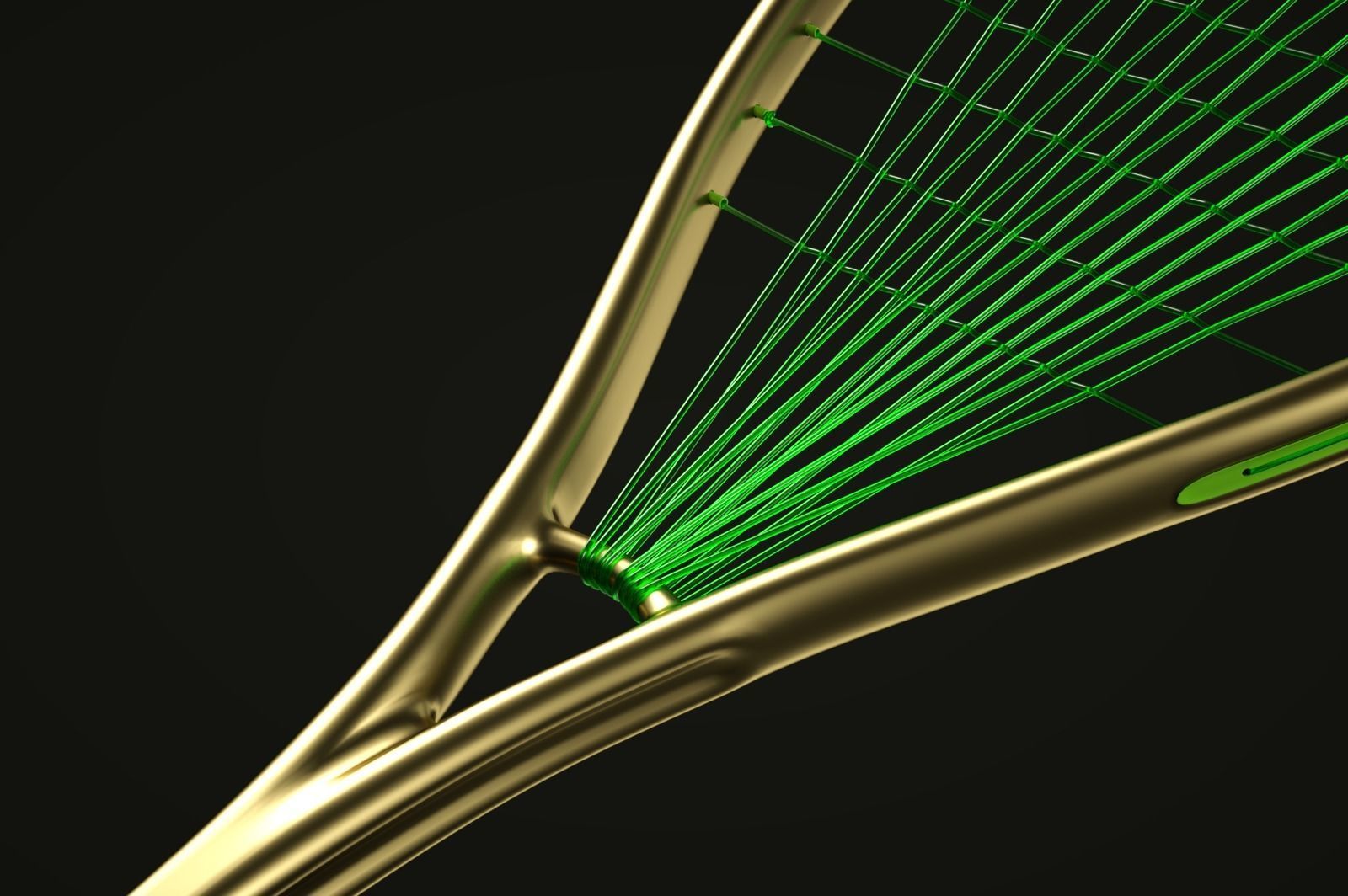 Squash racket 3D model | CGTrader