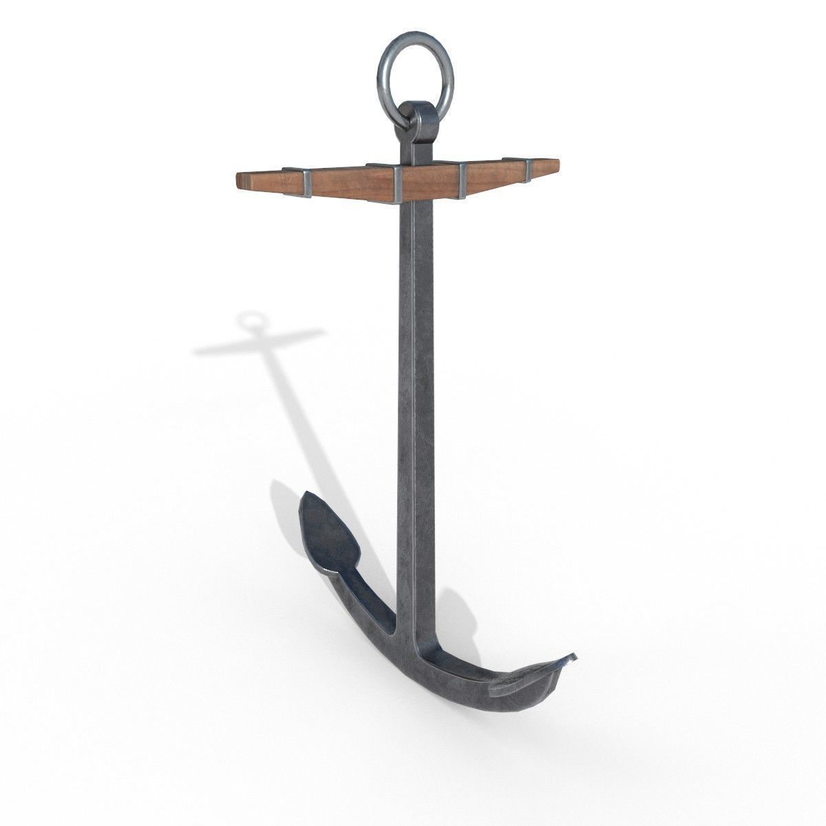 3D model Historical Anchor PBR low poly VR / AR / low-poly | CGTrader