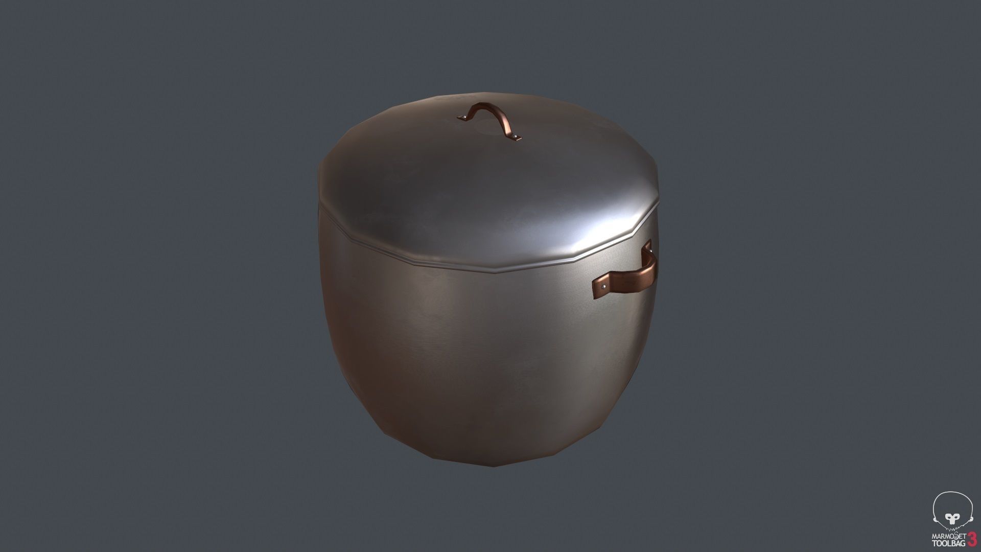 3D model Cooking pot vintage VR / AR / low-poly | CGTrader