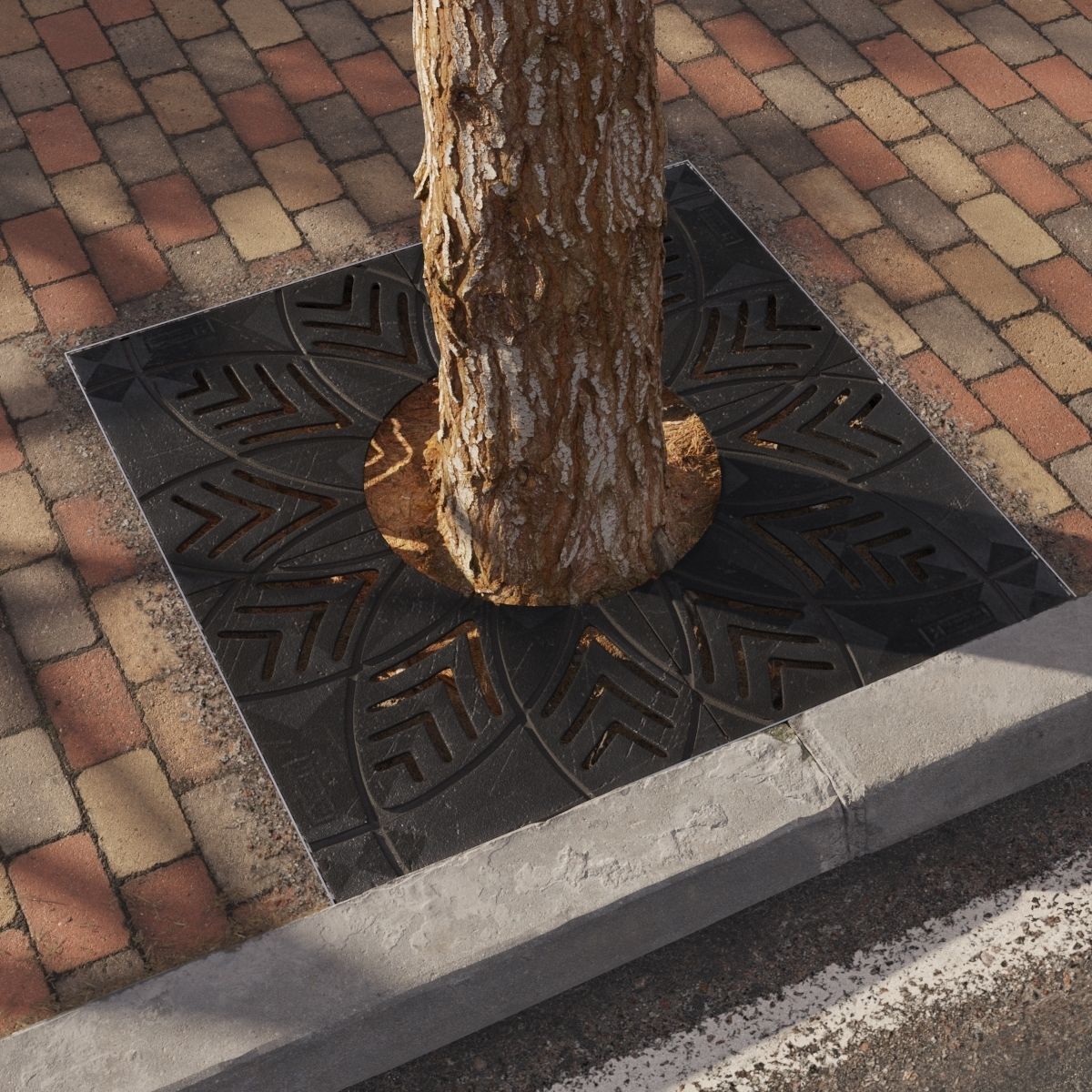 Tree grates 01 3D model | CGTrader