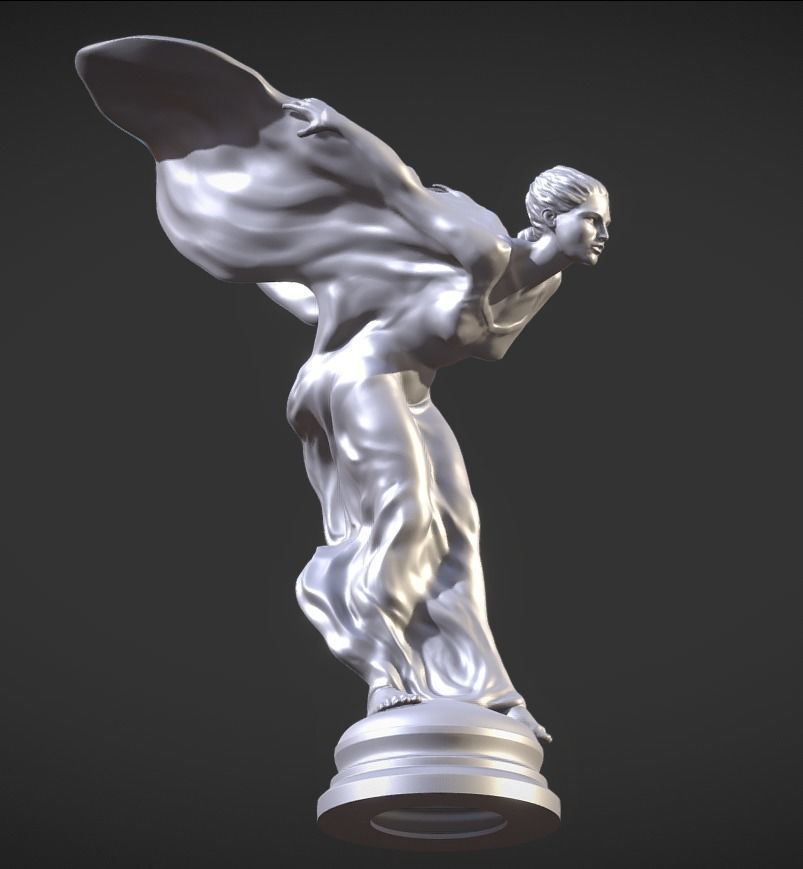 Flying Lady 3D model | CGTrader