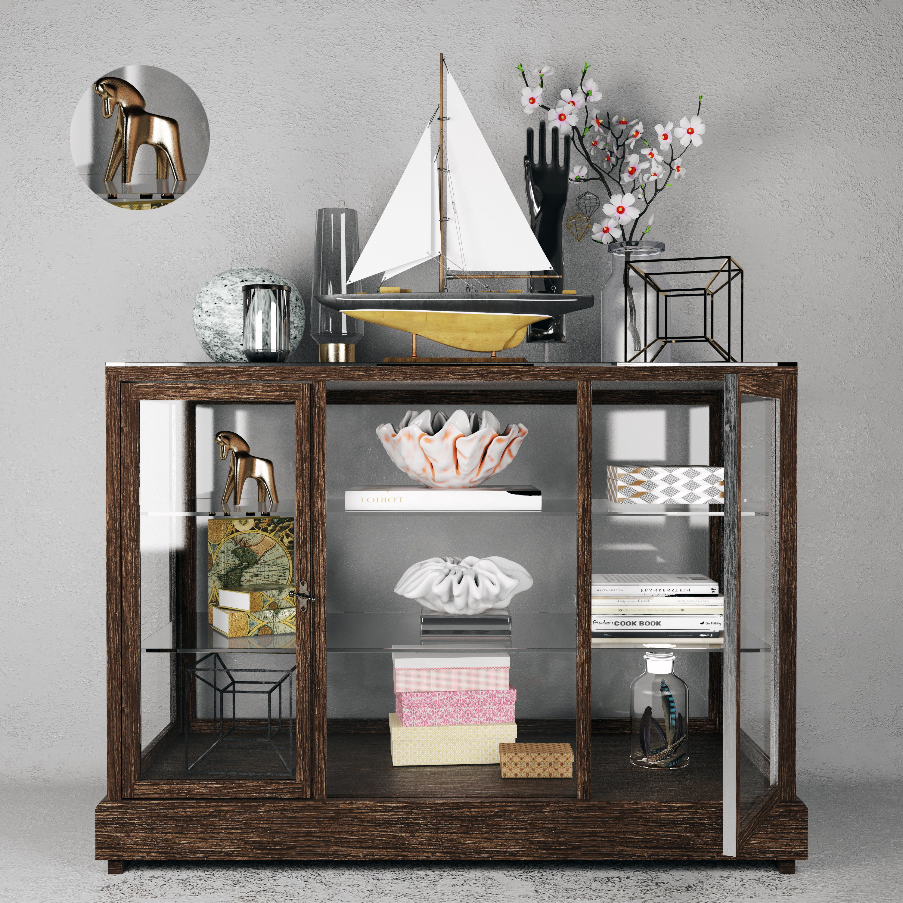 Set-187 3D model | CGTrader