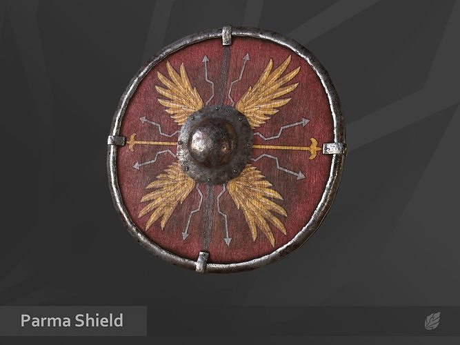 3D model Parma Shield VR / AR / low-poly | CGTrader