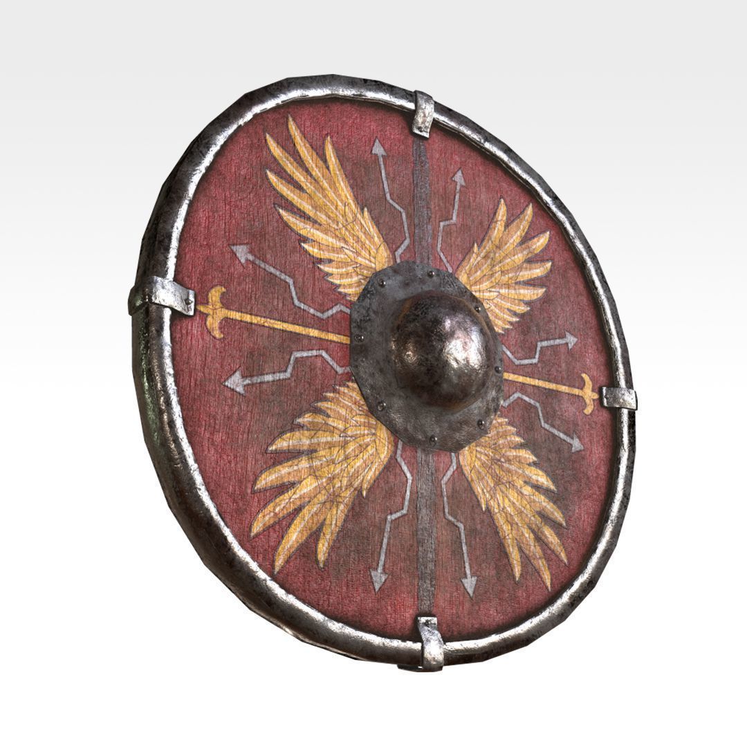 3D model Parma Shield VR / AR / low-poly | CGTrader