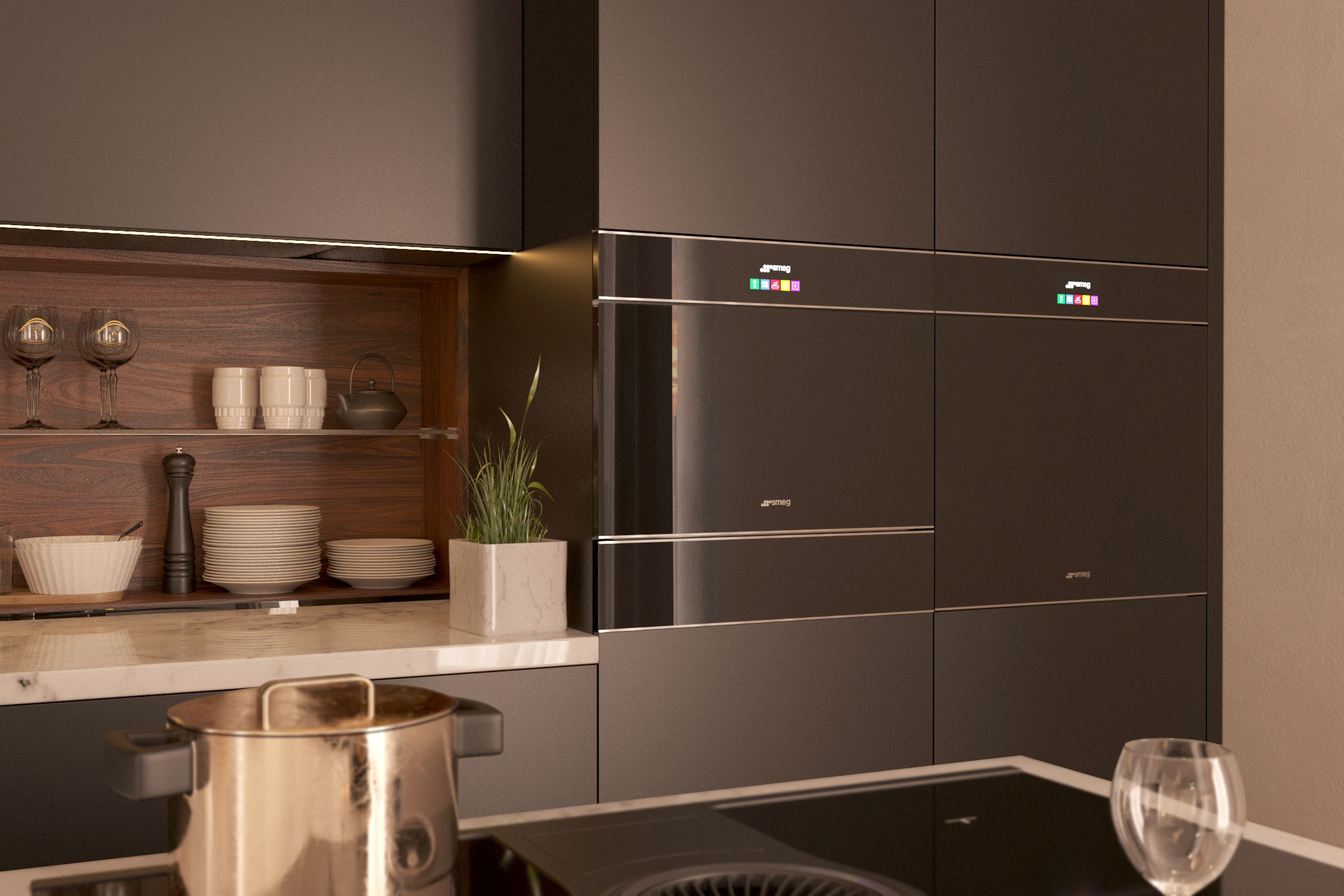 Home appliances SMEG series Dolce Stil Novo 3D model | CGTrader