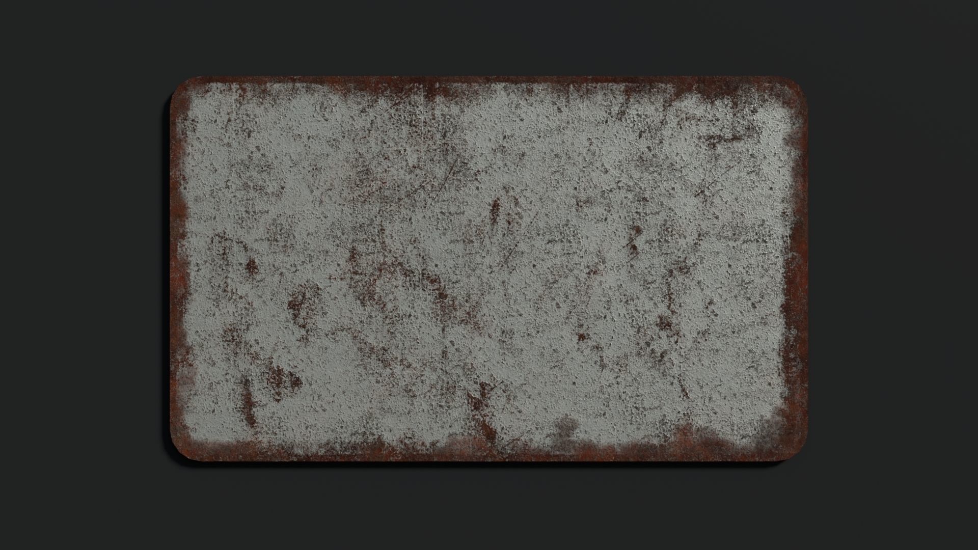 3D model Rusted Industrial Signs PBR VR / AR / low-poly | CGTrader