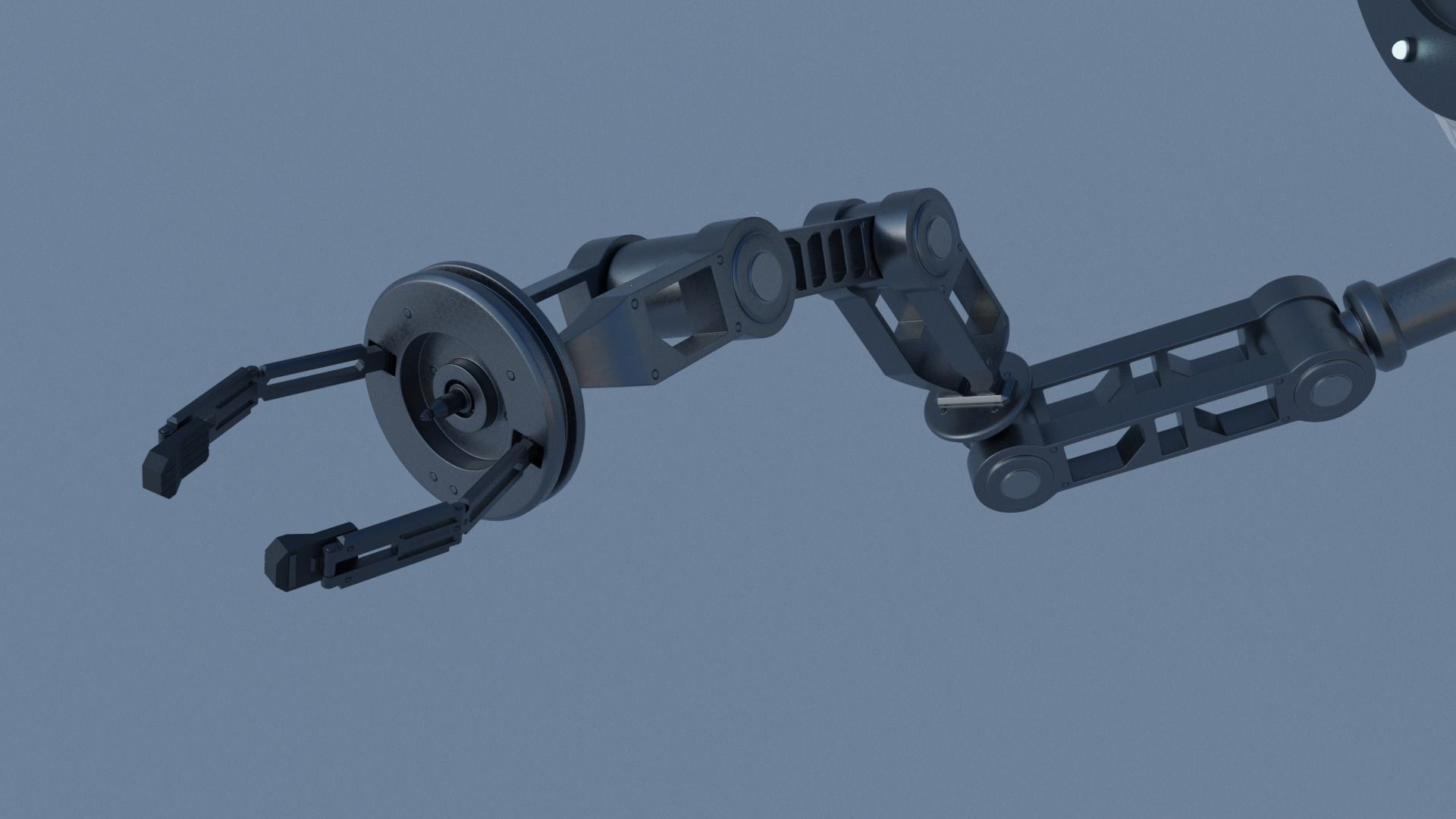 Space Bot 3D model rigged | CGTrader