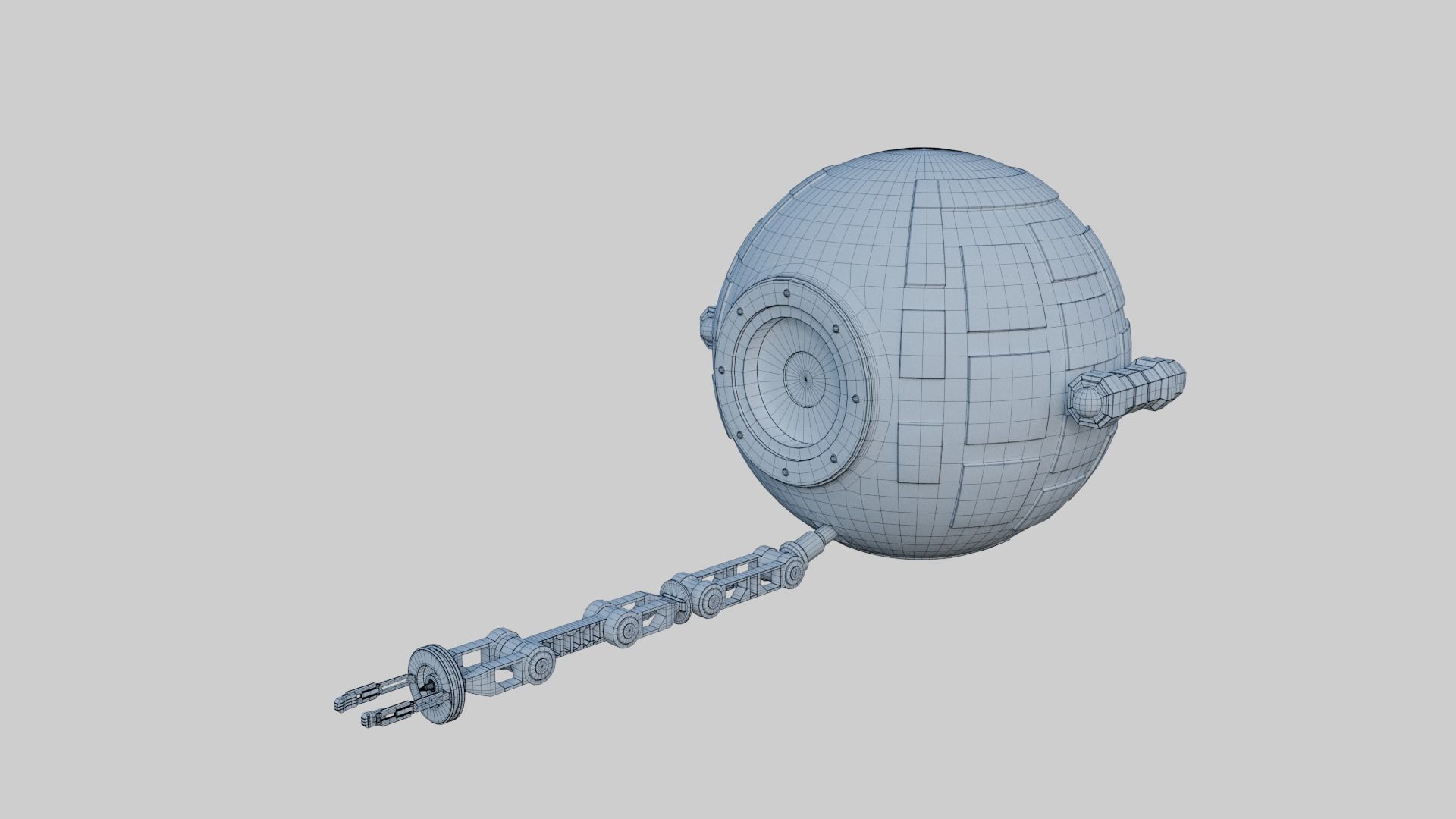 Space Bot 3D model rigged | CGTrader