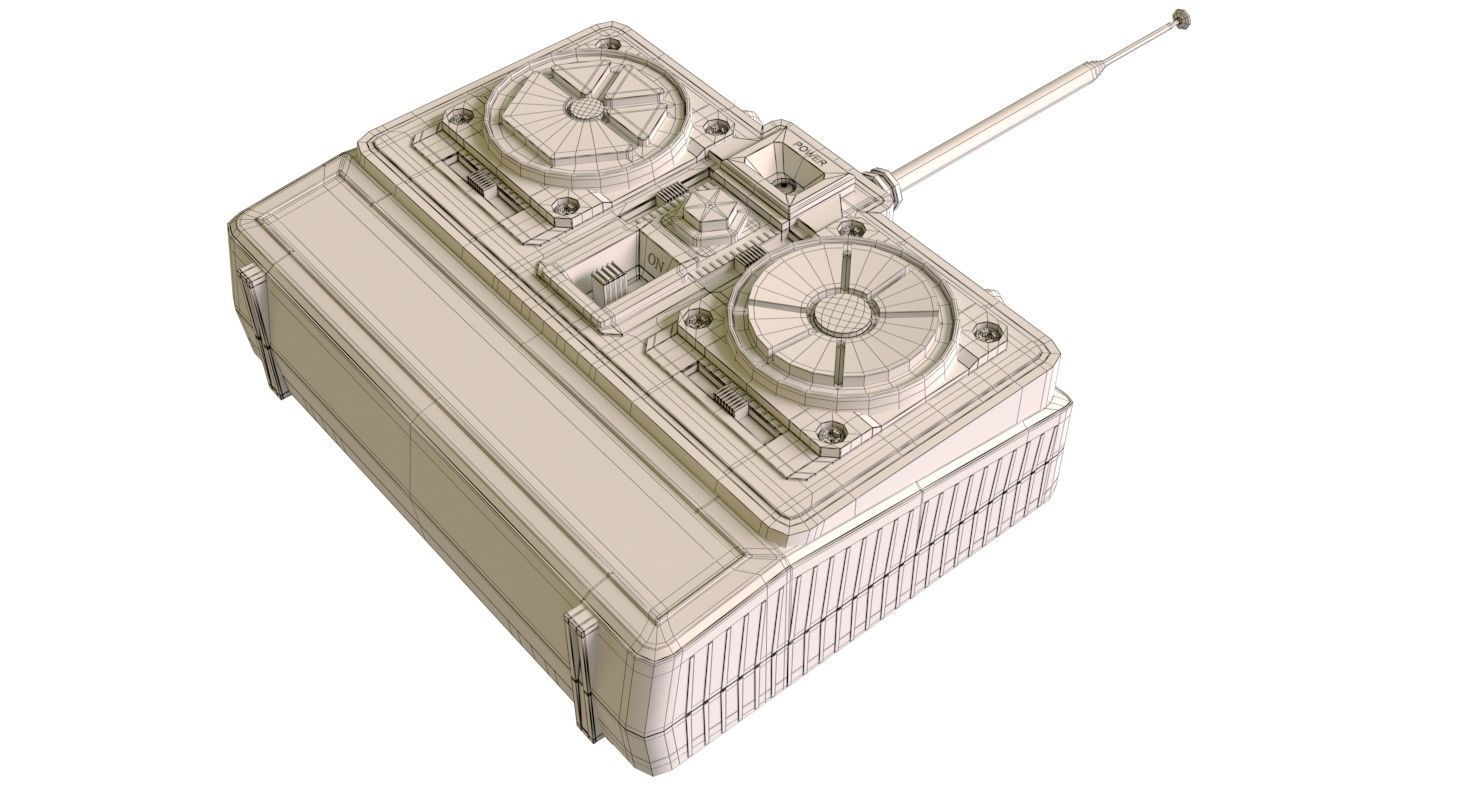 Tank Radio Control 3D model | CGTrader