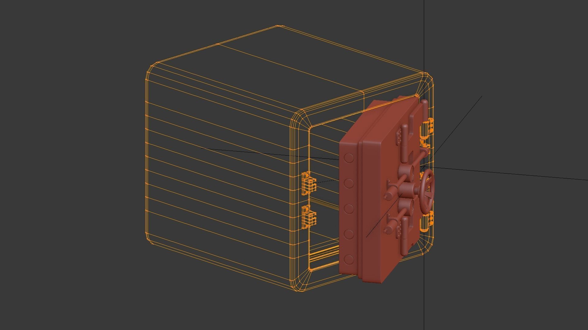 Safe box 3D model | CGTrader