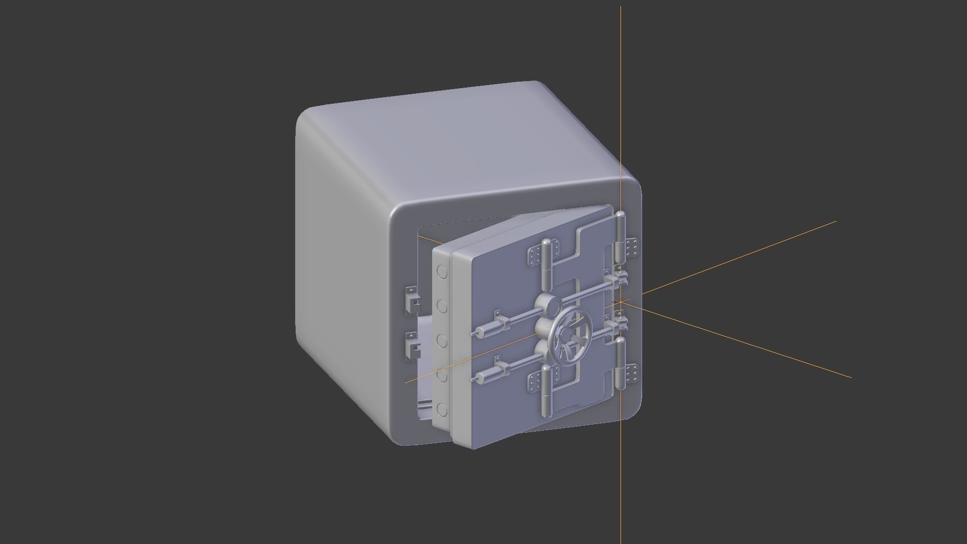 Safe box 3D model | CGTrader