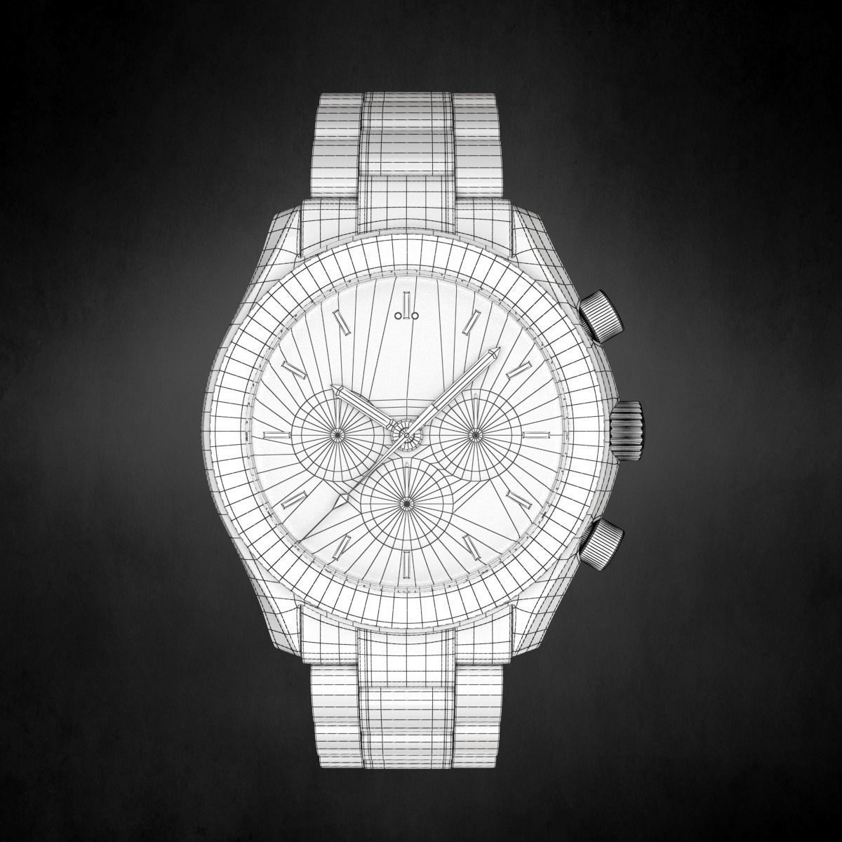 Omega Speedmaster Watch 3D model | CGTrader