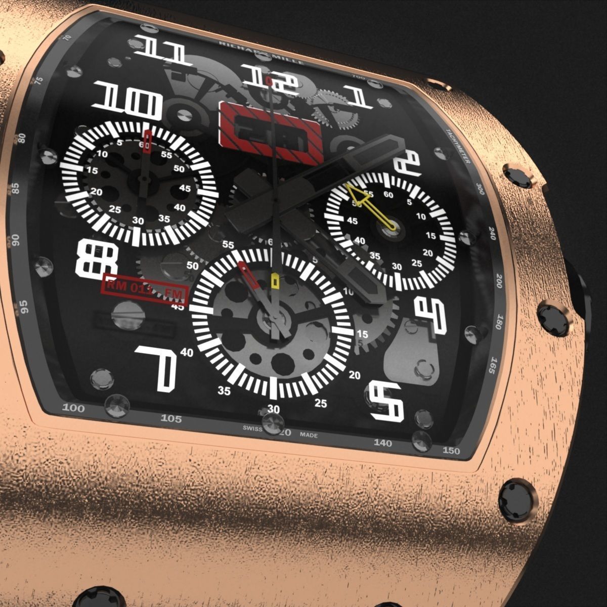 Richard Mille Watch 3D model | CGTrader