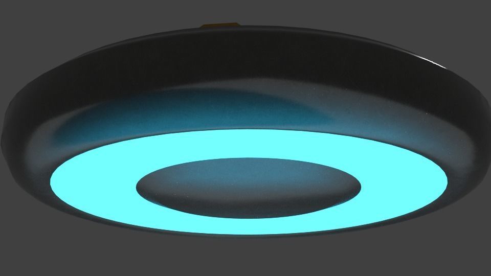 3D model Hovering Sci-Fi Platform VR / AR / low-poly | CGTrader