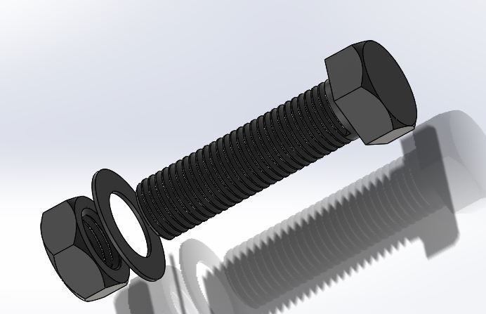 M16 bolt 3D model | CGTrader