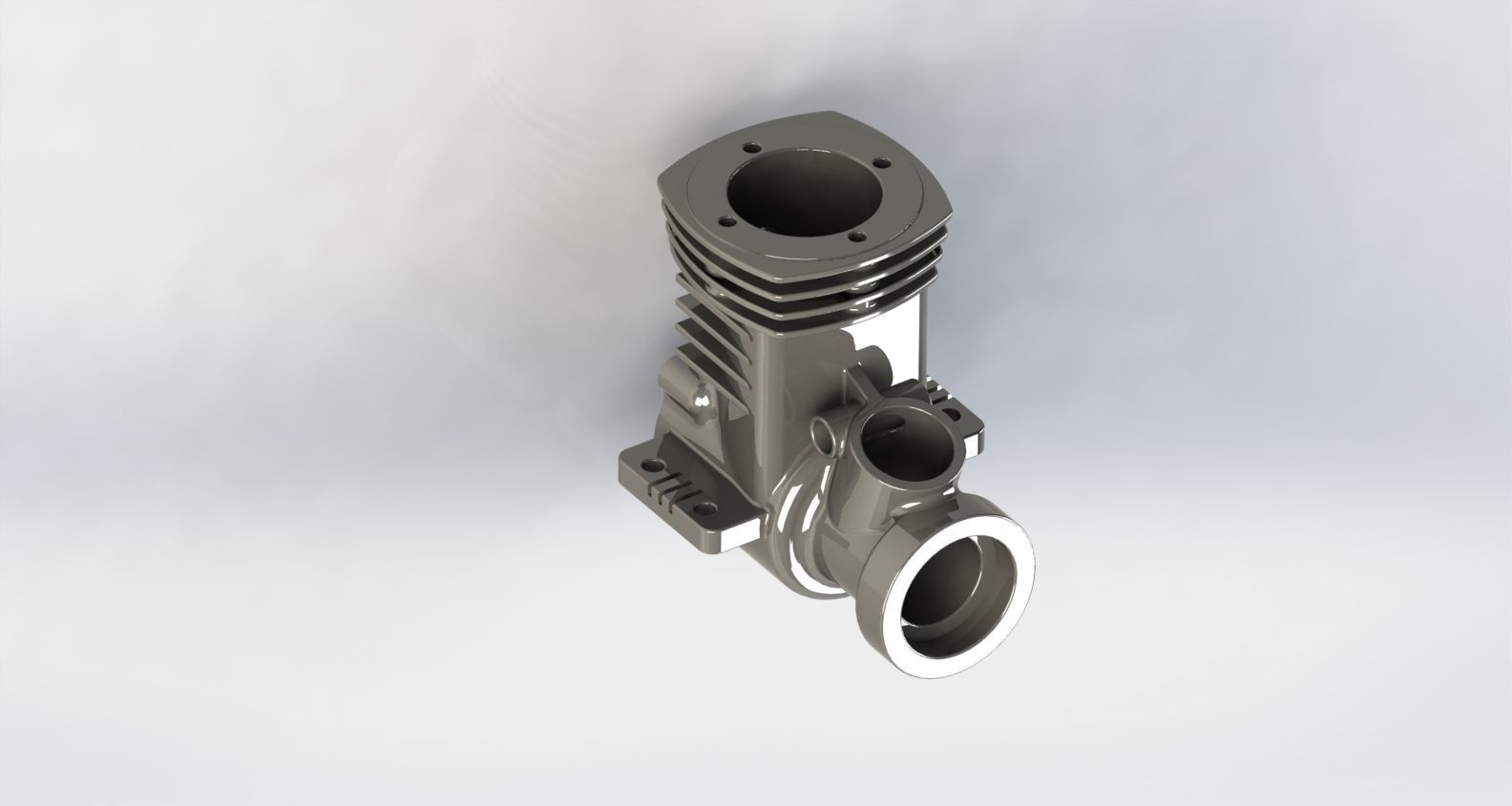 Engine Case 3D model | CGTrader