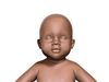 3D model Baby T Pose with 5 Subdivision Levels Quad Mesh VR / AR / low ...