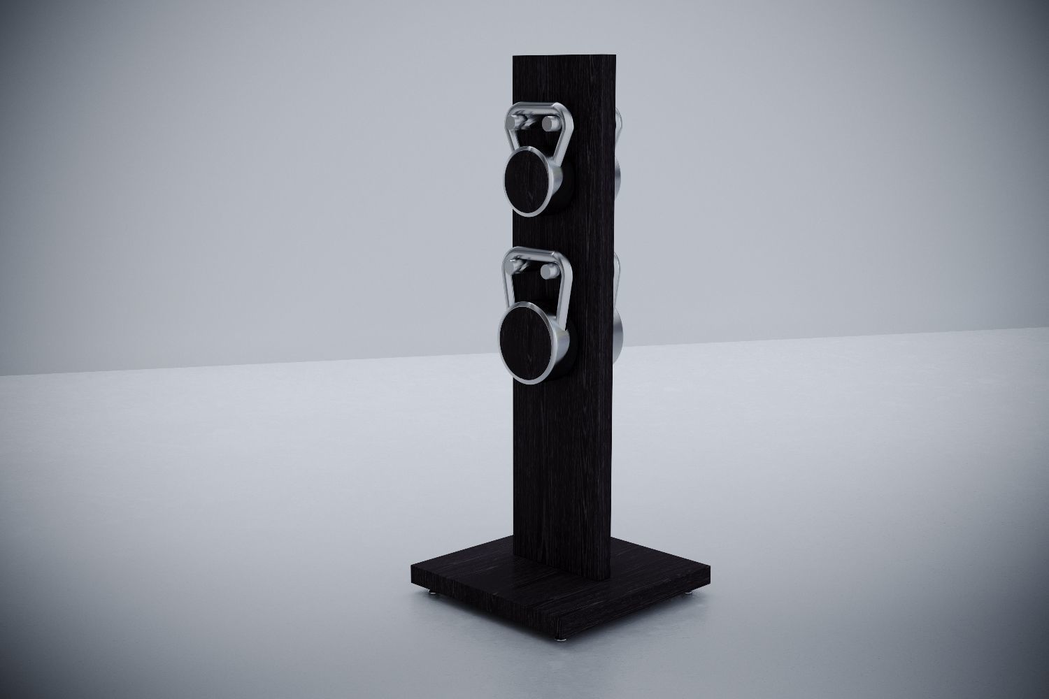 Hock Lova kettlebell rack 3D model | CGTrader