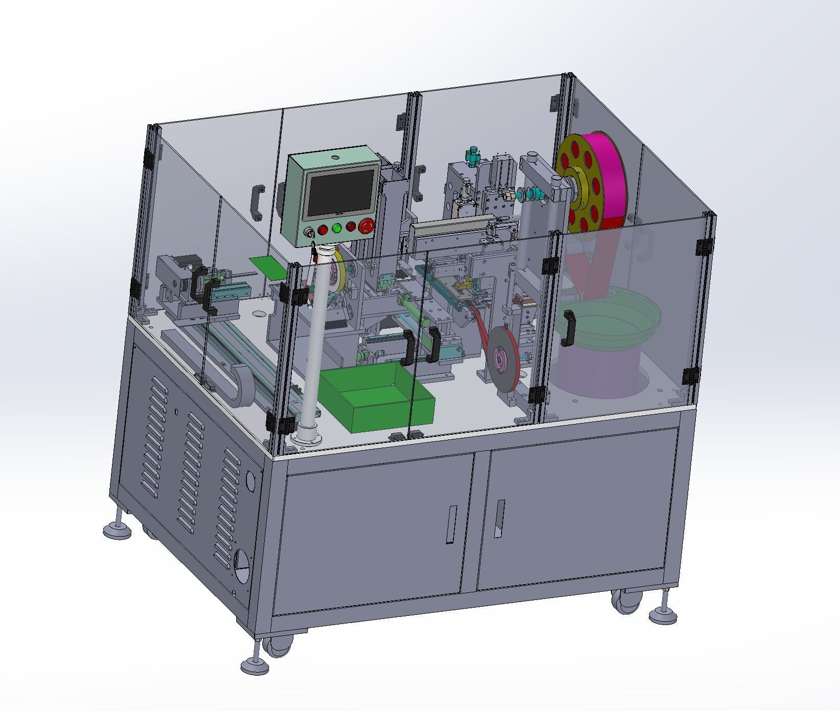 Hot pressing plastic sealing machine 3D model | CGTrader