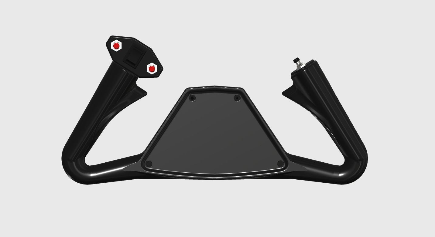 Beechcraft King Air Yoke V1 3D model 3D printable | CGTrader