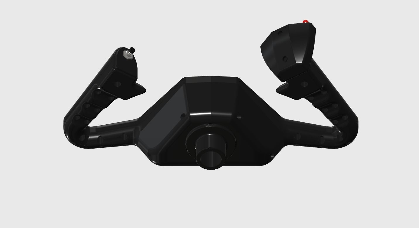Beechcraft King Air Yoke V1 3D model 3D printable | CGTrader