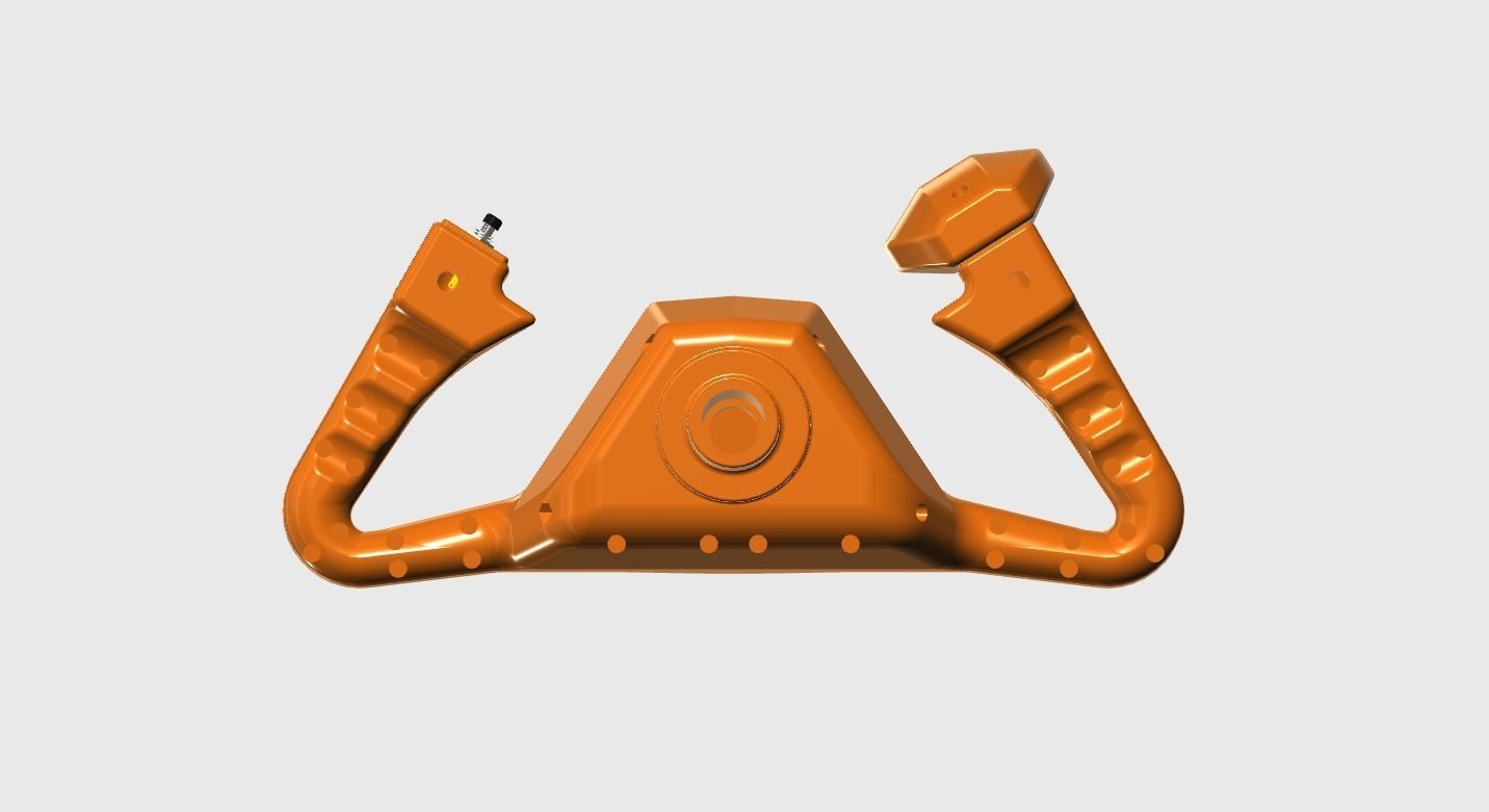 Editable Beechcraft King Air Yoke V1 3D model 3D printable | CGTrader