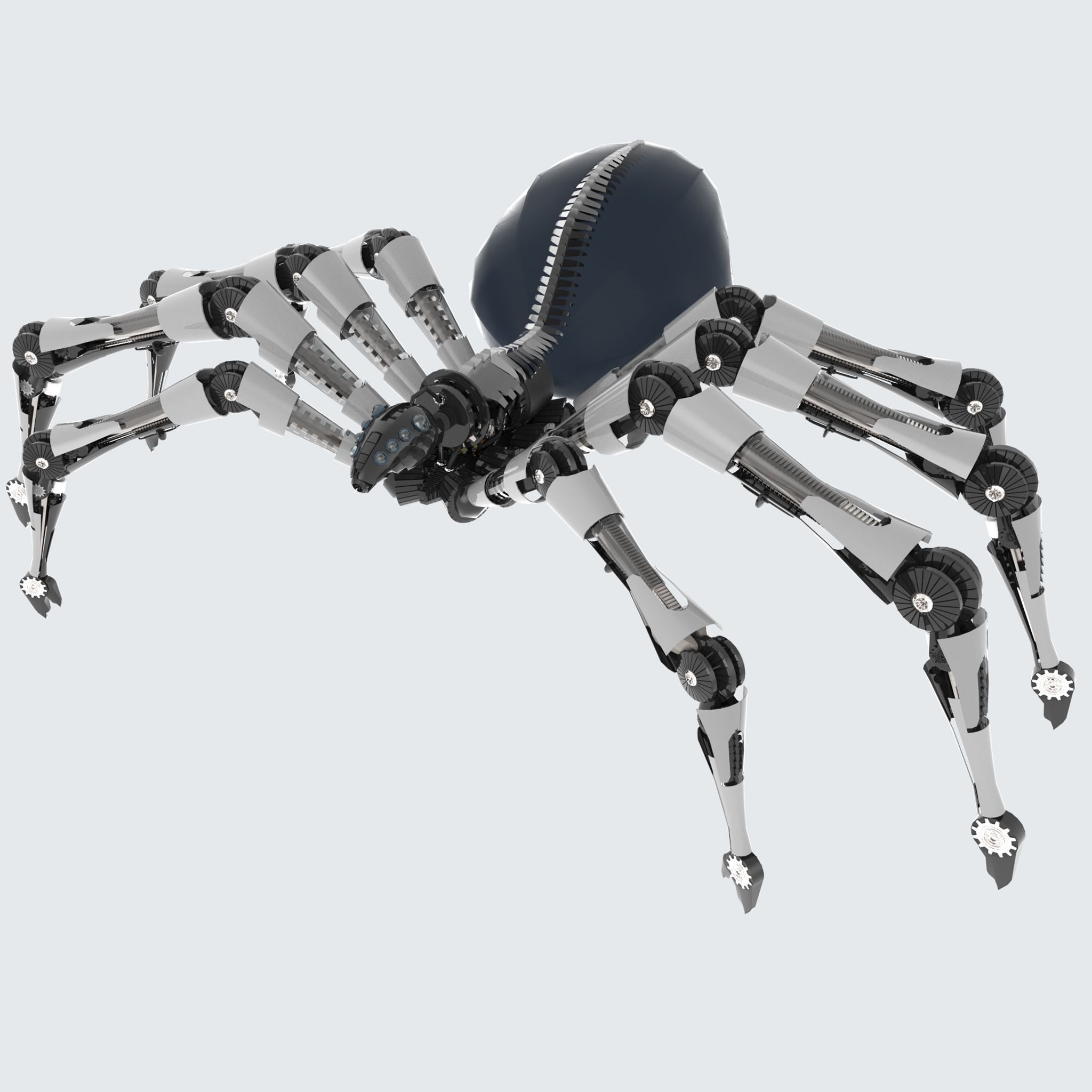Spider robot 3D model | CGTrader