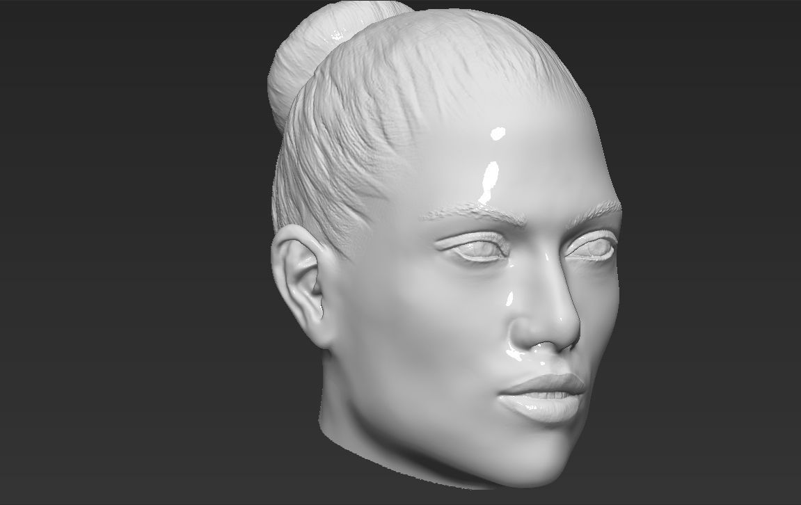 Jennifer Lopez standard version only mesh 3D model | CGTrader