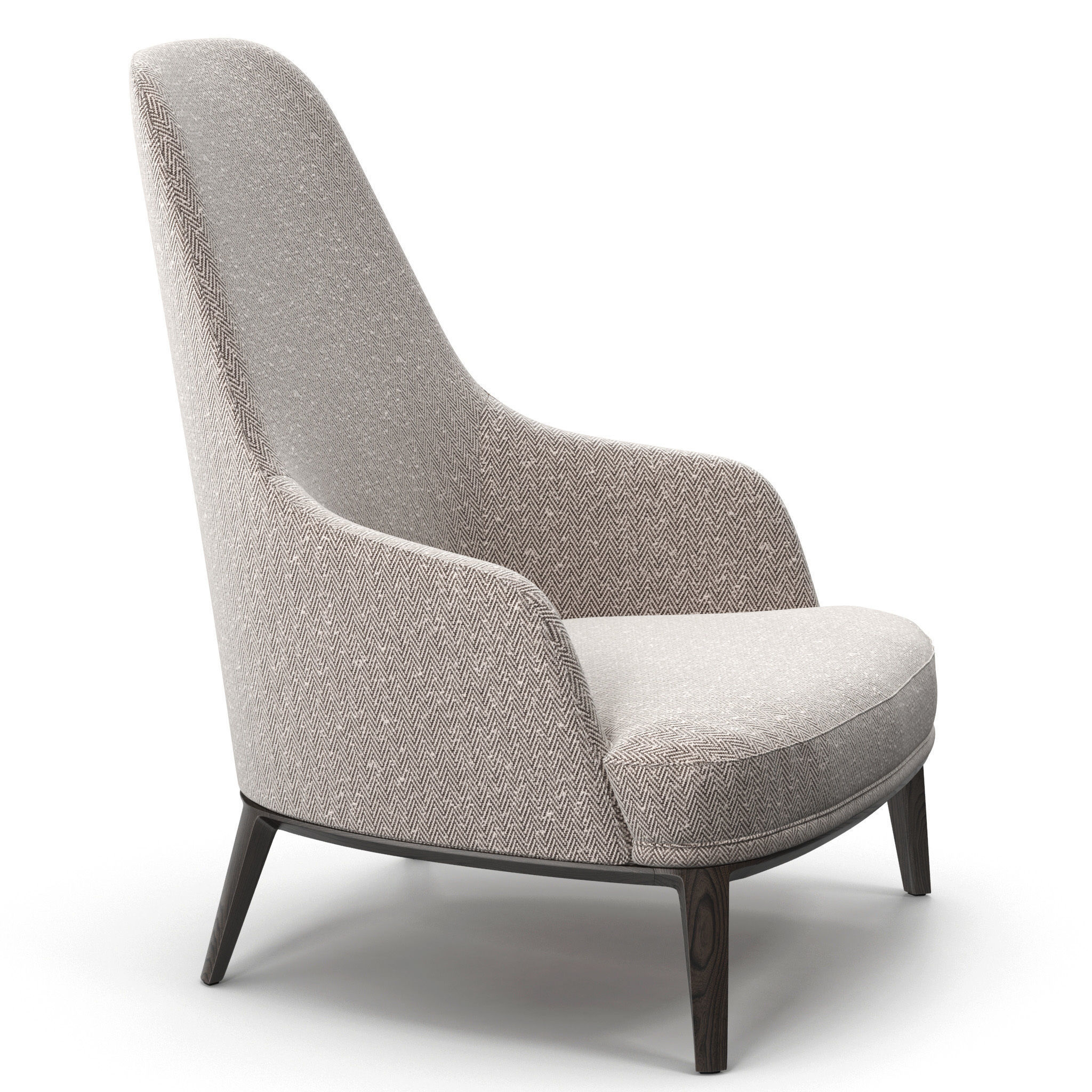 Poliform Jane Lounge and Large armchairs 3D model | CGTrader